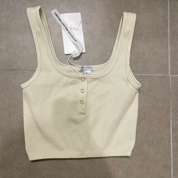 Zara | Tops | Nwt Zara Limitless Contour Collection Top | Poshmark